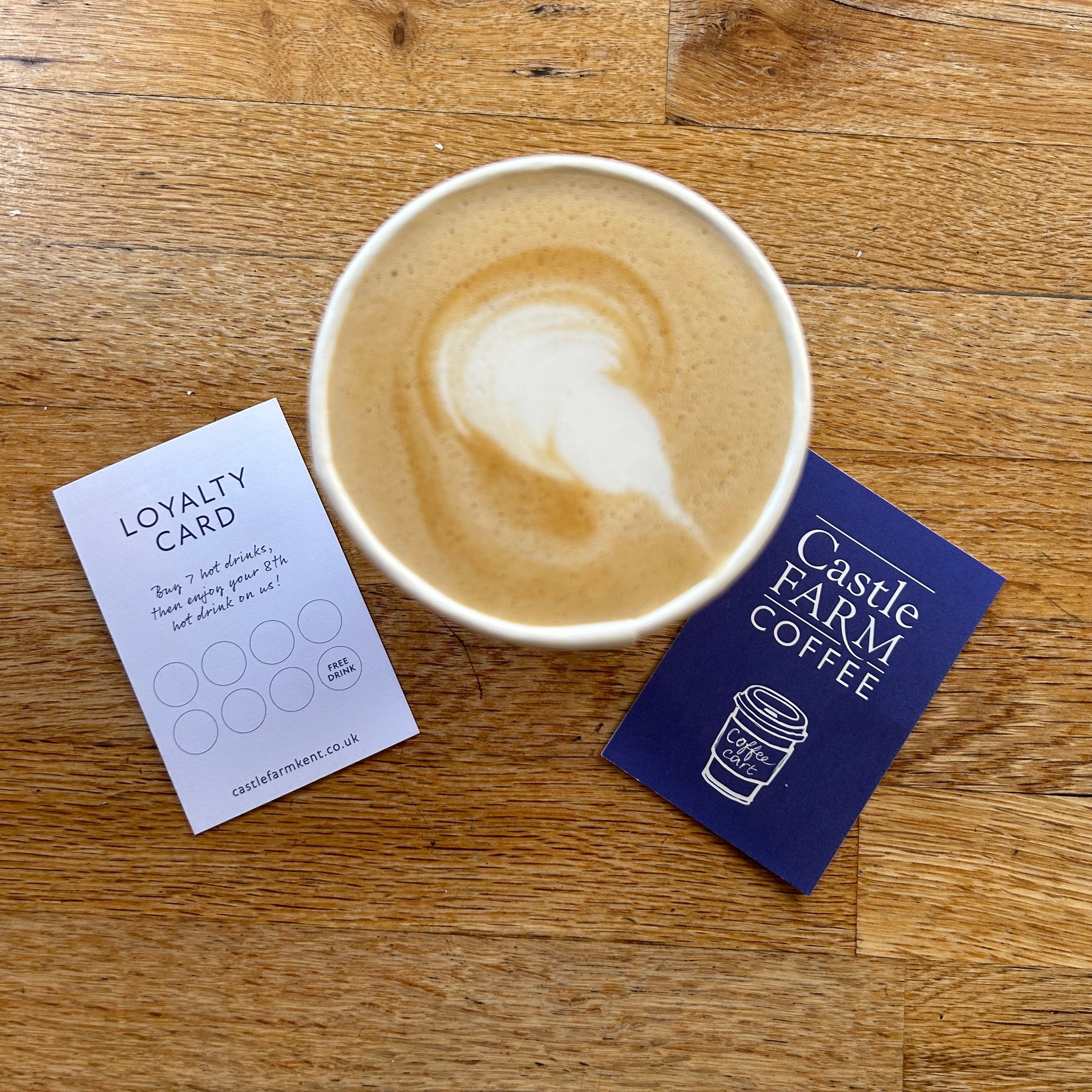 Introducing the Coffee Cart Loyalty Card - Castle Farm Shop