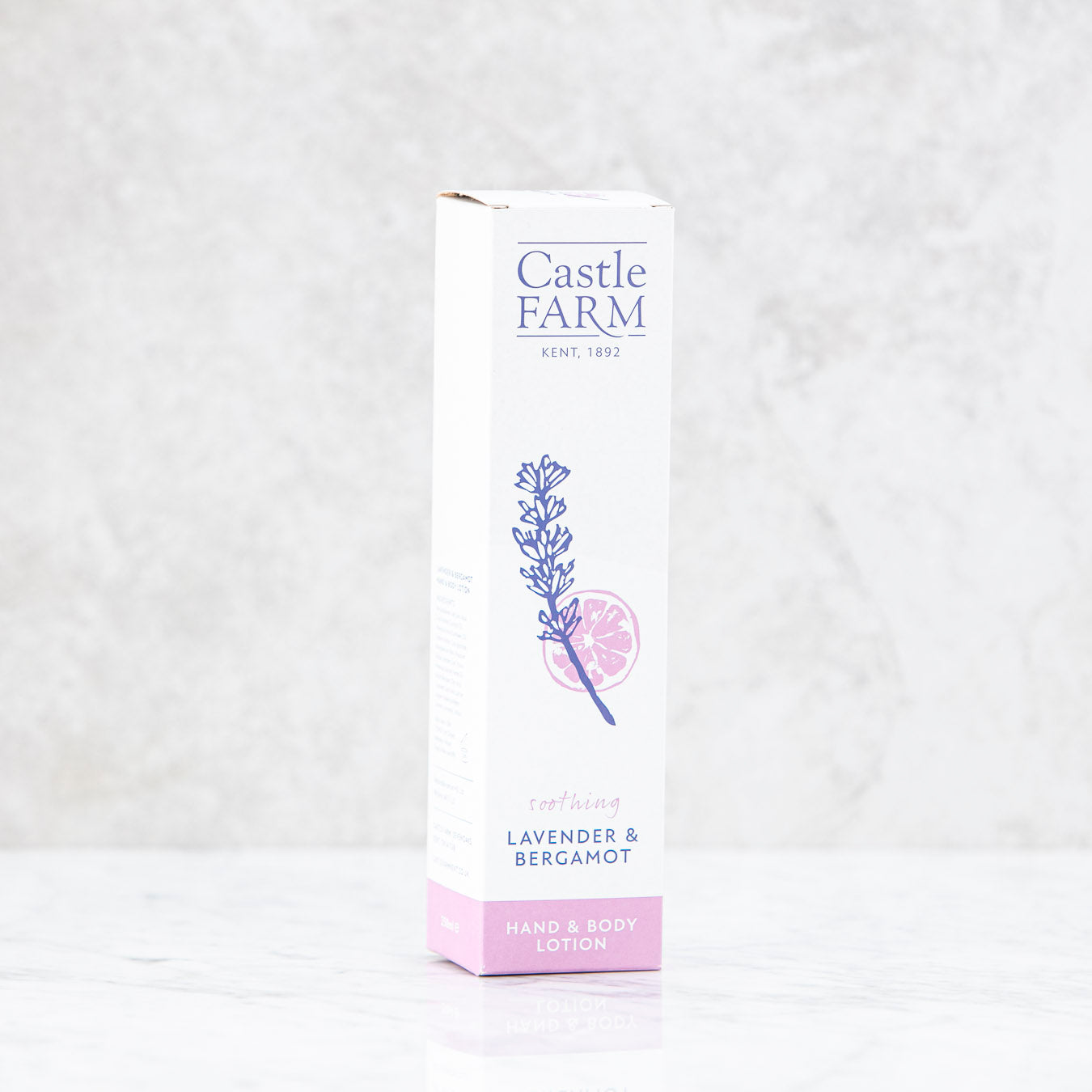 Lavender & Bergamot Hand & Body Lotion - Castle Farm Shop